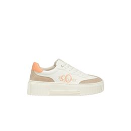 s.Oliver Sneaker Damen Gr&ouml;&szlig;e 39 beige / taupe / lachs