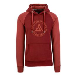 Spitzbub Sweatshirt 'Raglan Street' Herren Gr&ouml;&szlig;e S rostrot