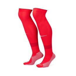 Nike Stutzen Damen Gr&ouml;&szlig;e 31/34 grau / rot / wei&szlig;