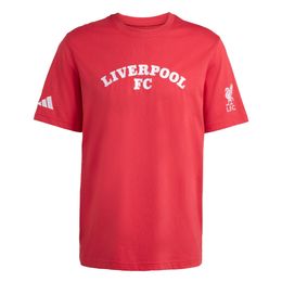 adidas originals T-Shirt 'Liverpool FC US' Herren Gr&ouml;&szlig;e L rot / wei&szlig;