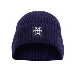 Manufaktur13 M&uuml;tze 'Heavy Knit' Herren Gr&ouml;&szlig;e 54/64 navy