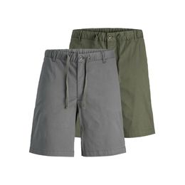 Jack & Jones Jack & Jones Shorts 'JPSTJaiden' Herren Gr&ouml;&szlig;e 35/36 dunkelgrau / oliv