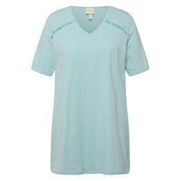 Ulla Popken Shirt Damen Gr&ouml;&szlig;e L/XL t&uuml;rkis