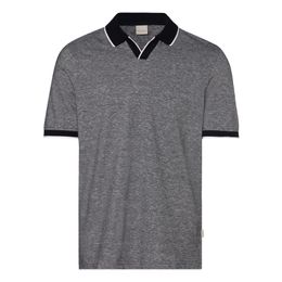 Bugatti Poloshirt Herren Gr&ouml;&szlig;e XXL navy / graumeliert / wei&szlig;