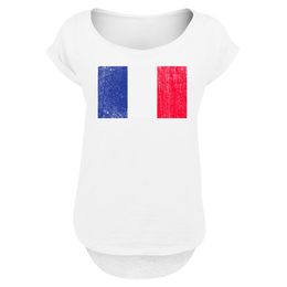 F4NT4STIC Shirt 'France Frankreich Flagge' Damen Gr&ouml;&szlig;e XXL wei&szlig;