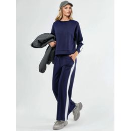 Hiccup Jogginganzug Damen Gr&ouml;&szlig;e S marine / wei&szlig;