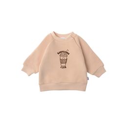 Liliput Sweatshirt 'Babyccino Club' Jungen Gr&ouml;&szlig;e 110/116 beige