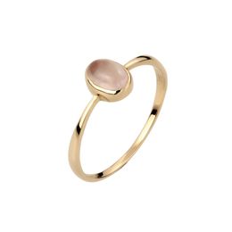 Elli Premium Ring Damen Gr&ouml;&szlig;e 52 gold / hellpink