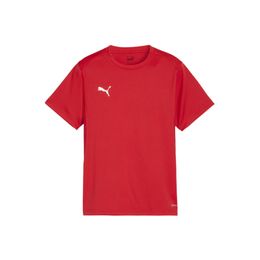 Puma Funktionsshirt 'TeamGoal' Jungen Gr&ouml;&szlig;e 164 rot / wei&szlig;
