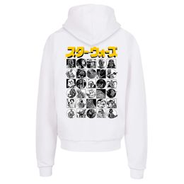 F4NT4STIC Sweatshirt 'Star Wars Japanese Character Thumbnail' Herren Gr&ouml;&szlig;e S gelb / grau / schwarz / wei&szlig;