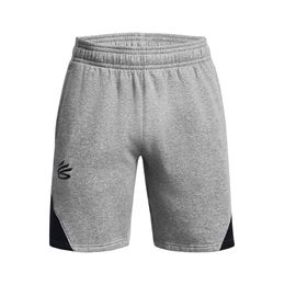 Under Armour Sportshorts 'Curry Splash' Herren Gr&ouml;&szlig;e L grau / schwarz
