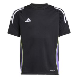adidas Performance Funktionsshirt 'Tiro 24' Jungen Gr&ouml;&szlig;e 164 neongr&uuml;n / lavendel / schwarz / wei&szlig;