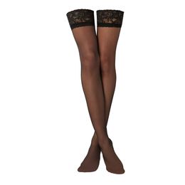 CALZEDONIA Feinstr&uuml;mpfe Damen Gr&ouml;&szlig;e S schwarz
