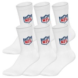 NFL Socken Damen Gr&ouml;&szlig;e 43/46 wei&szlig;