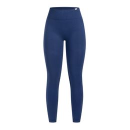 Smilodox Leggins Infinite Batik Scrunch Seamless Damen Gr&ouml;&szlig;e XS blau