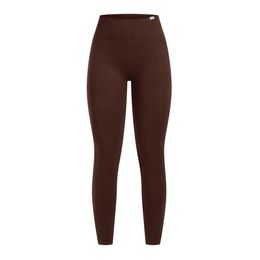 Smilodox Leggins Infinite Batik Scrunch Seamless Damen Gr&ouml;&szlig;e XS braun