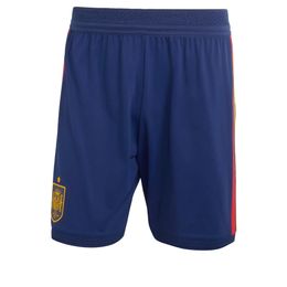 adidas Performance Sportshorts 'Spanien 26 Authentic' Herren Gr&ouml;&szlig;e XXXL dunkelblau / honig / knallrot