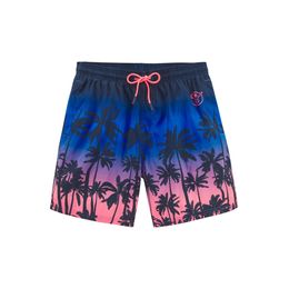 Chiemsee Badeshorts Herren Gr&ouml;&szlig;e M blau / navy / lavendel / hellpink