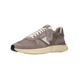 Clarks Sneaker 'CraftWick' Herren Gr&ouml;&szlig;e 44 taupe / schlammfarben / dunkelgrau / wei&szlig;