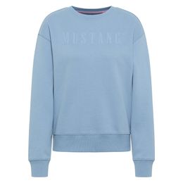 Mustang Sweatshirt 'Aberdeen' Damen Gr&ouml;&szlig;e L hellblau