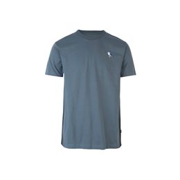 Cleptomanicx T-Shirt 'Embro Gull' Herren Gr&ouml;&szlig;e M blau