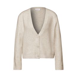 Street One Studio Kuscheliger Cardigan Damen Gr&ouml;&szlig;e M creme