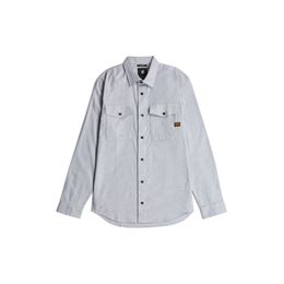 G-Star Raw G-star Hemd Herren Gr&ouml;&szlig;e XXS hellblau / schwarz