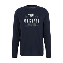 Mustang Shirt Herren Gr&ouml;&szlig;e XXL navy / schwarz / wei&szlig;