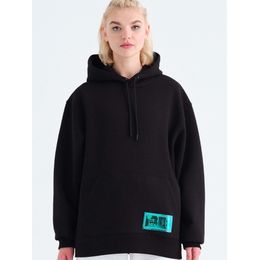 Rockupy Sweatshirt 'Gerit' Damen Gr&ouml;&szlig;e M schwarz