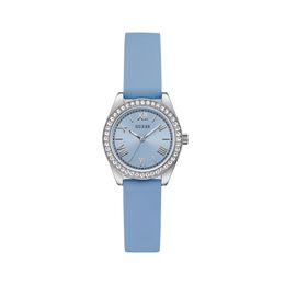 Guess Analoguhr ' MINI LUNA ' Damen Gr&ouml;&szlig;e One Size blau
