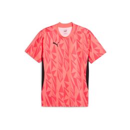 Puma Sportshirt 'Individual Final Forever Faster' Damen Gr&ouml;&szlig;e XS koralle / rot / schwarz