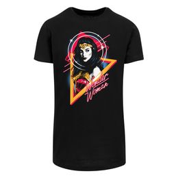 F4NT4STIC T-Shirt 'DC Comics Wonder Woman 84 Diana 80s' Herren Gr&ouml;&szlig;e XL orange / fuchsia / feuerrot / schwarz
