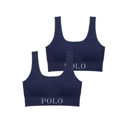 Polo Ralph Lauren Bustier ' Ribbed Seamless ' Damen Gr&ouml;&szlig;e 75 navy