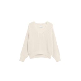 armedangels Pullover 'Rabeaa Crochet Lino' Damen Gr&ouml;&szlig;e L ecru