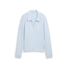Tom Tailor Poloshirt Damen Gr&ouml;&szlig;e XS hellblau