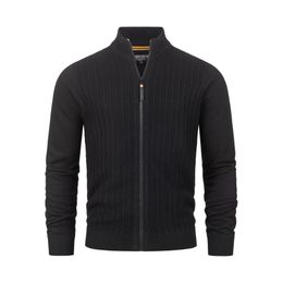 INDICODE Jeans Strickjacke 'Cason' Herren Gr&ouml;&szlig;e S schwarz