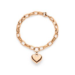 s.Oliver Armband 'Chunky Heart' Damen Gr&ouml;&szlig;e One Size rosegold