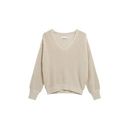 armedangels Pullover 'Rabeaa Crochet Lino' Damen Gr&ouml;&szlig;e S wei&szlig;
