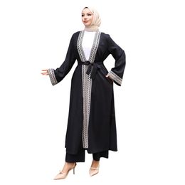 Modamihram Set Damen Gr&ouml;&szlig;e 46 schwarz / wei&szlig;