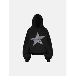 Enrage Sweatshirt 'STAR' Damen Gr&ouml;&szlig;e S schwarz