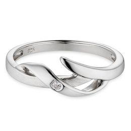 Bruno Banani Lm Ring Damen Gr&ouml;&szlig;e 56 silber / transparent