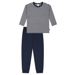 Schiesser Pyjama ' Nightwear 1 ' Jungen Gr&ouml;&szlig;e 104 dunkelblau