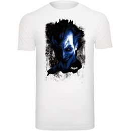 F4NT4STIC T-Shirt 'DC Comics Batman Arkham Asylum Joker Face' Herren Gr&ouml;&szlig;e XXXL blau / schwarz / wei&szlig;
