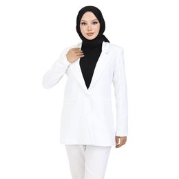 Modamihram Blazer Damen Gr&ouml;&szlig;e 38 wei&szlig;