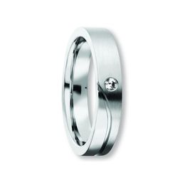 ONE ELEMENT Ring 'Freundschaft Partner' Damen Gr&ouml;&szlig;e 51 silber