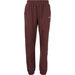 ENDURANCE ATHLECIA Athlecia Hose 'Giannis' Damen Gr&ouml;&szlig;e XS braun / wei&szlig;