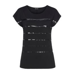 Laura Scott T-Shirt Damen Gr&ouml;&szlig;e M/L schwarz