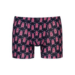 Mey Boxershorts ' City Glide' Herren Gr&ouml;&szlig;e XXL dunkelblau / pink