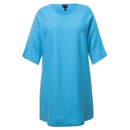Ulla Popken Pullover Damen Gr&ouml;&szlig;e M/L blau