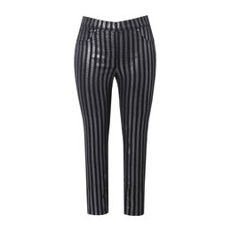 Angel of Style Hose Damen Gr&ouml;&szlig;e 44 silbergrau / schwarz